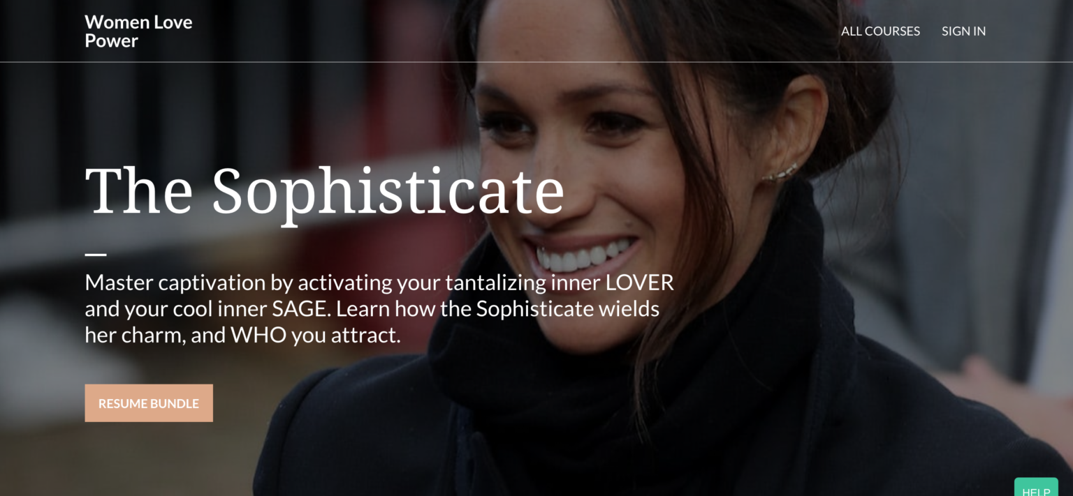 13 Feminine Seduction Archetypes: The "Sophisticate" - Women Love Power®